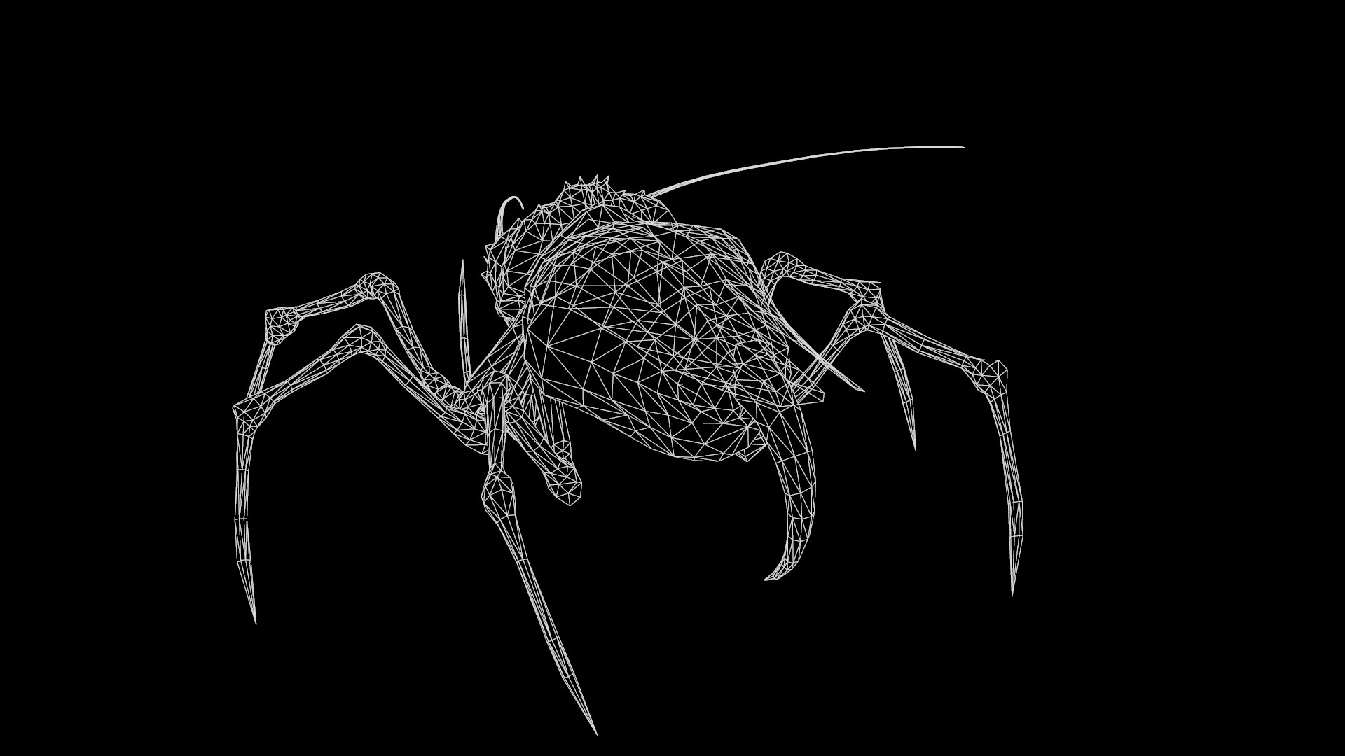 3D Character Land Bug - TurboSquid 1617090