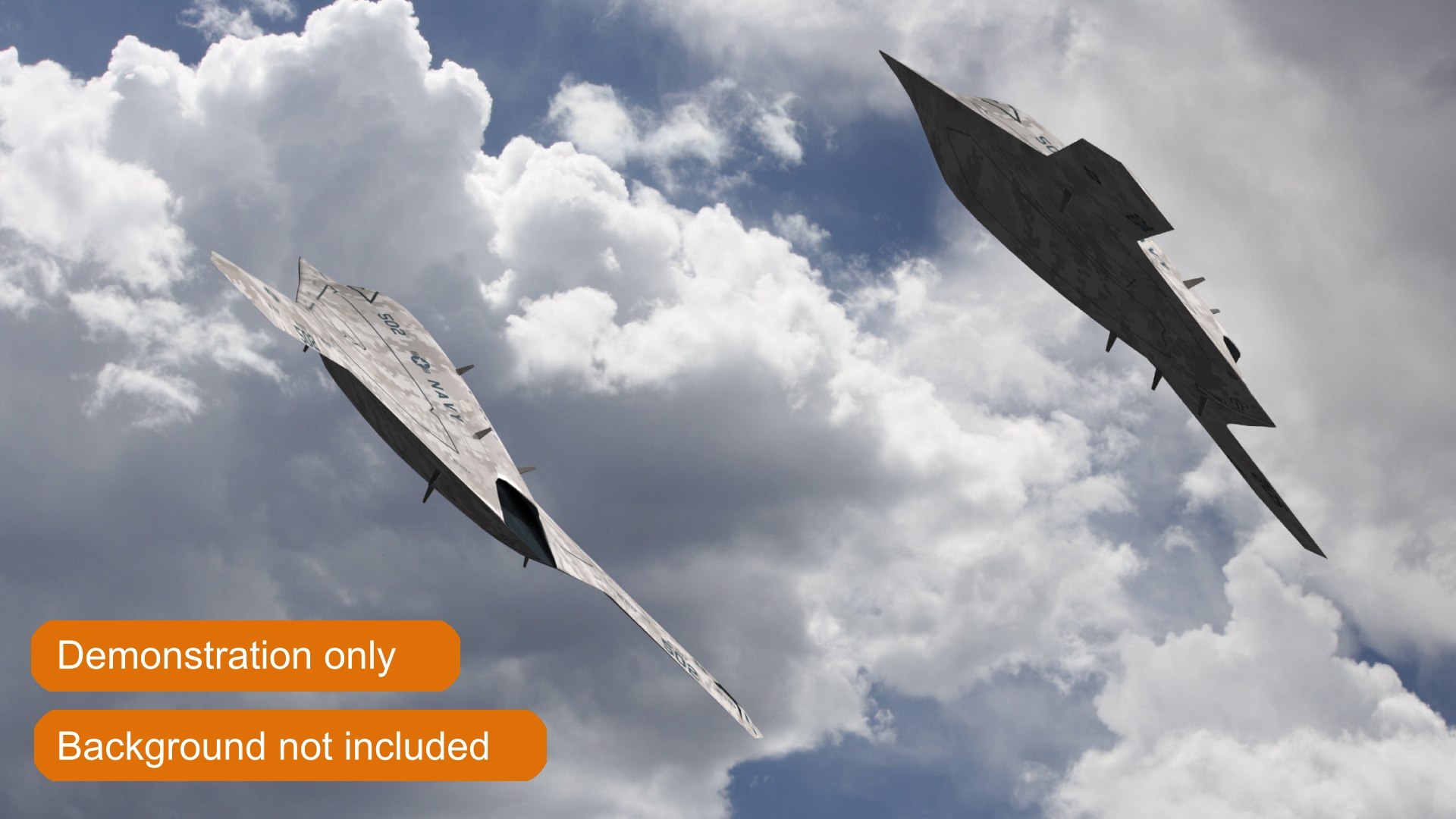 3D X-47B Stealth UAV Model - TurboSquid 2203871