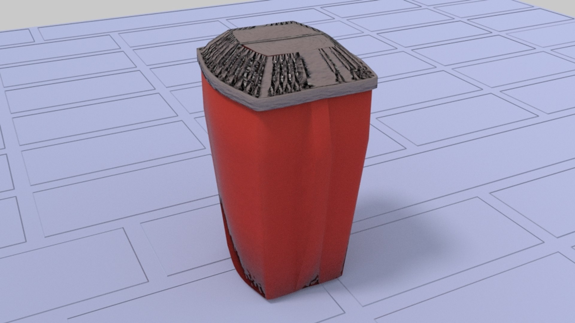 Simple Trash 3D Model - TurboSquid 1424579