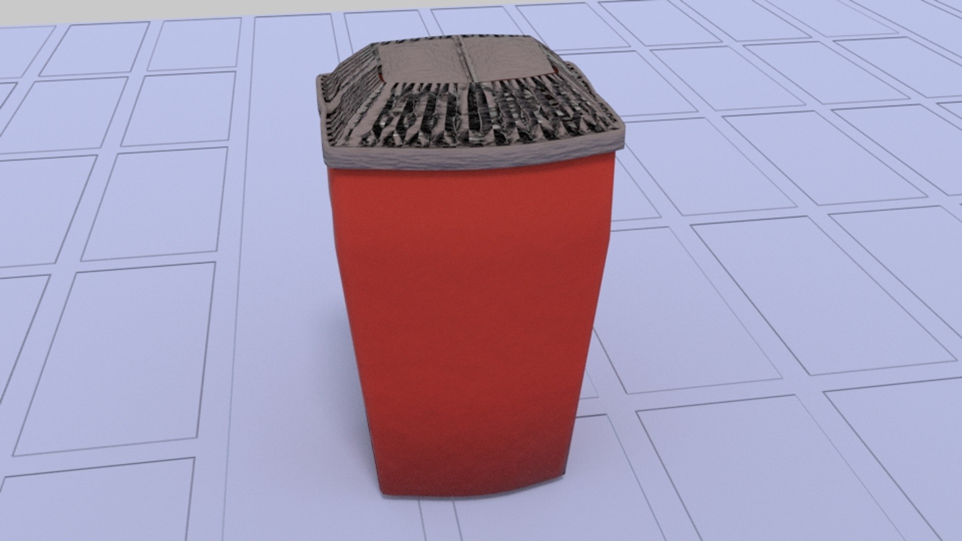 Simple Trash 3D Model - TurboSquid 1424579