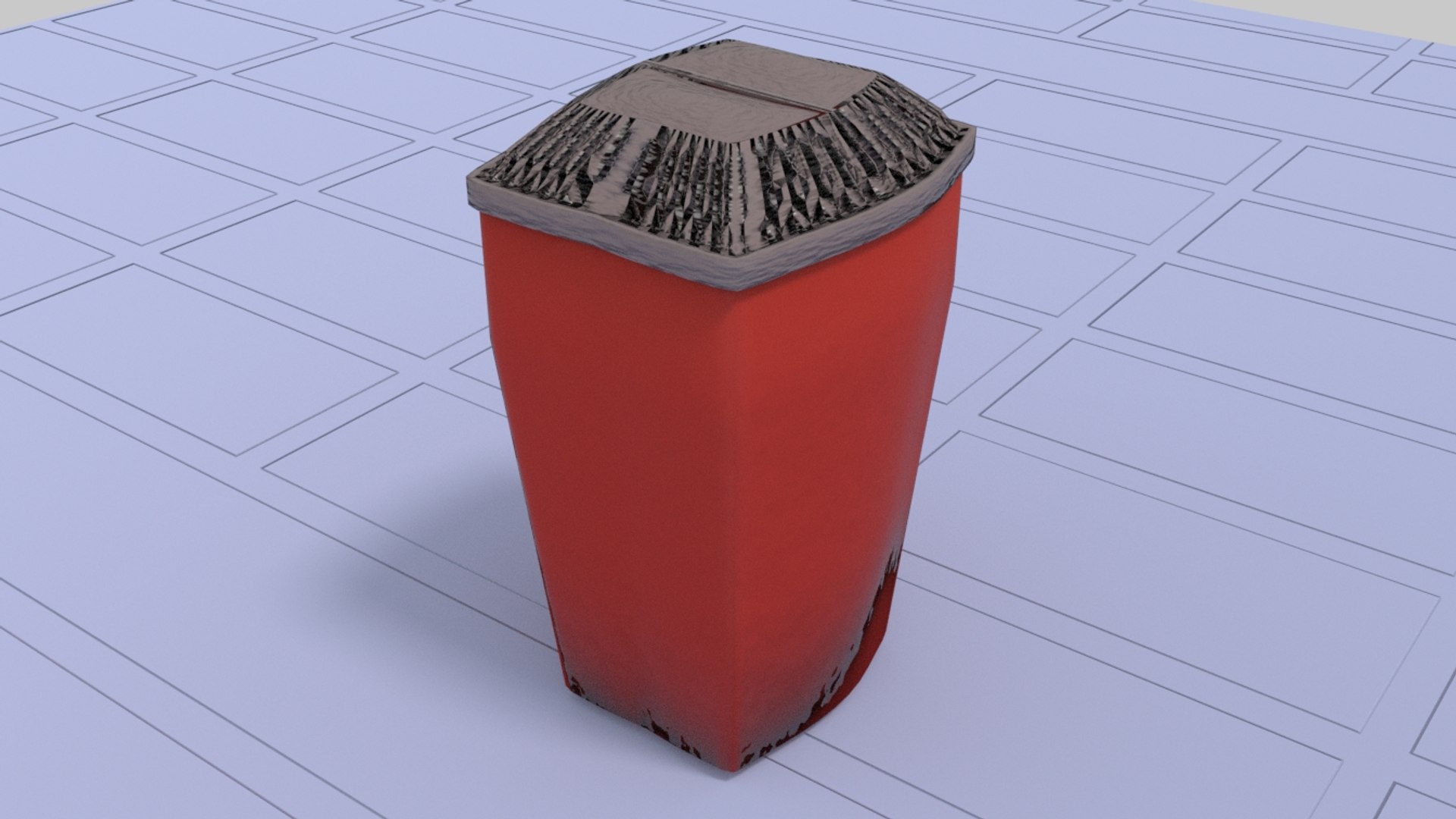 Simple Trash 3D Model - TurboSquid 1424579