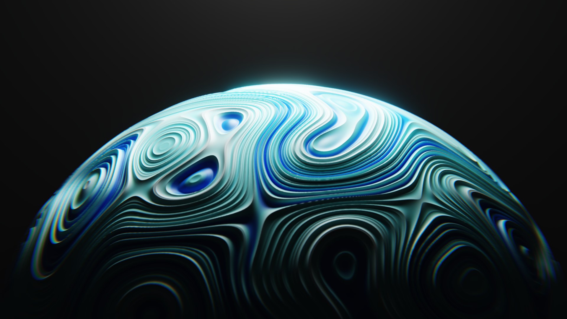 Abstract Sphere Wallpaper 3D model - TurboSquid 2105006