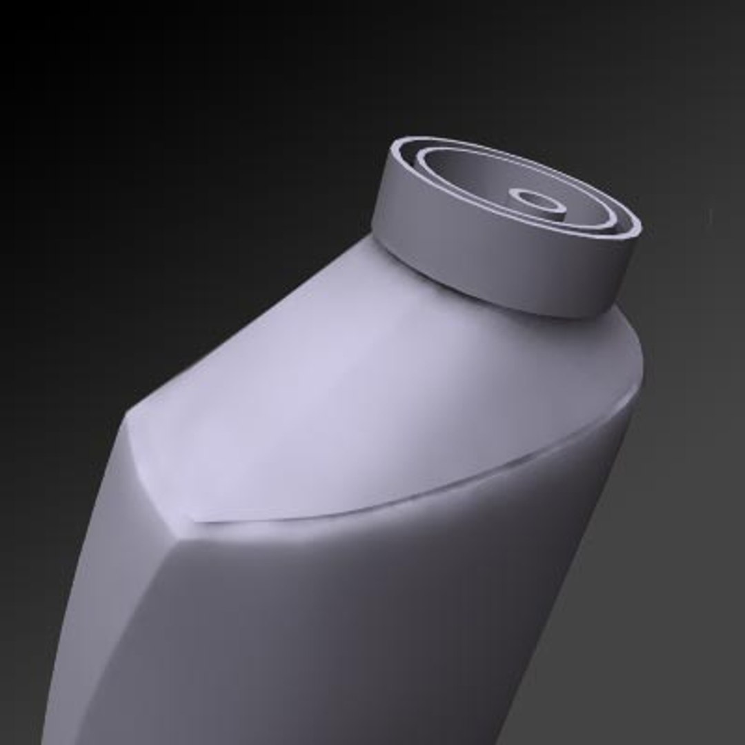 3d Model H S Shampoo Pack