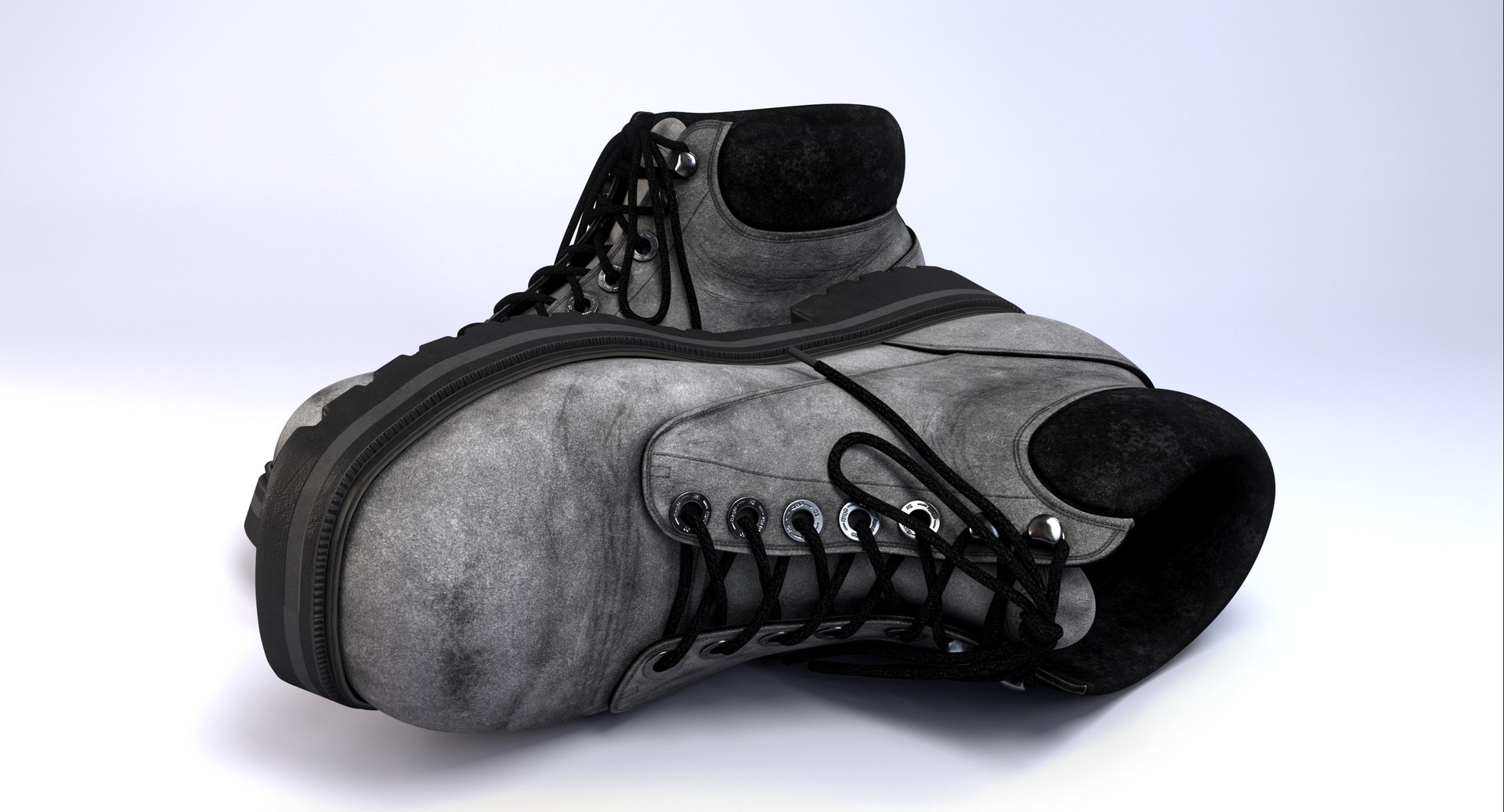 Shoe Boot 3d Model