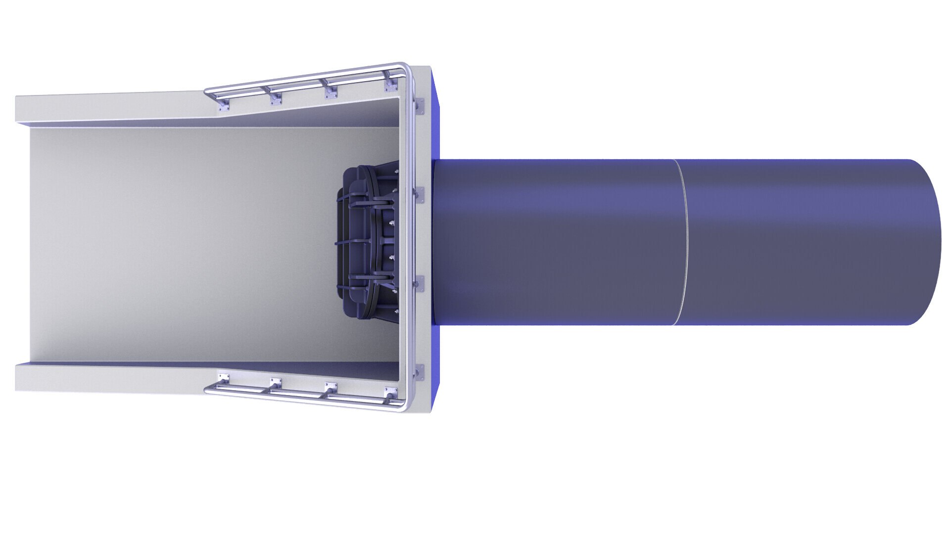 3D Concrete Sewage Drain Outlet Flap Valve 42 - TurboSquid 1979997