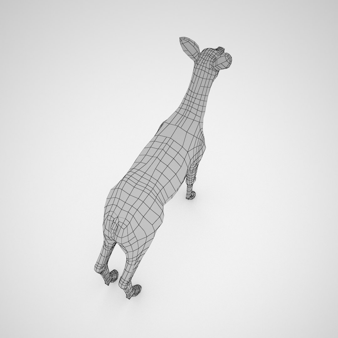 3D Roe Deer Female - Model - TurboSquid 1301463