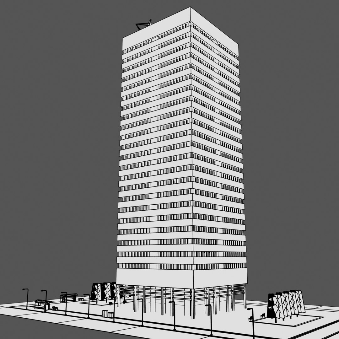 Building 3D model - TurboSquid 724116