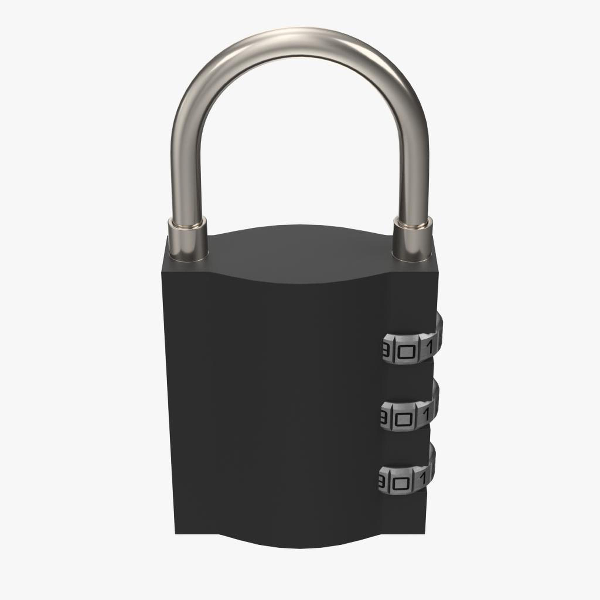 Luggage lock 3D model - TurboSquid 1477710