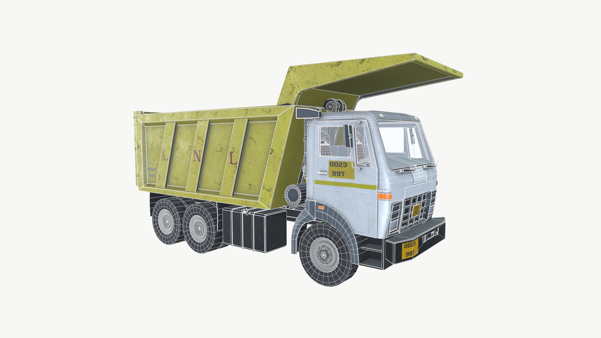 Tipper Lorry 3D - TurboSquid 2270811