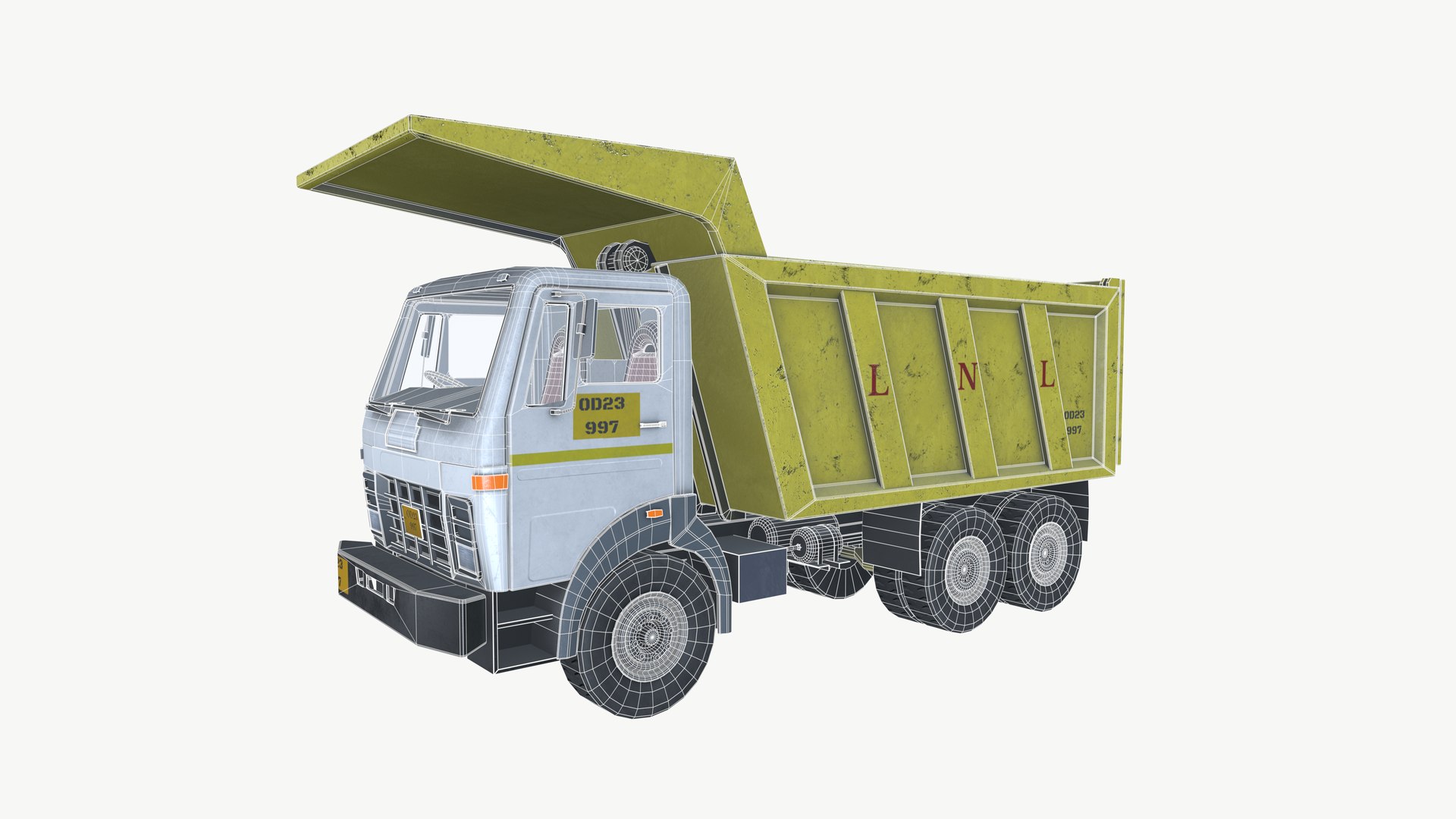 Tipper Lorry 3D - TurboSquid 2270811