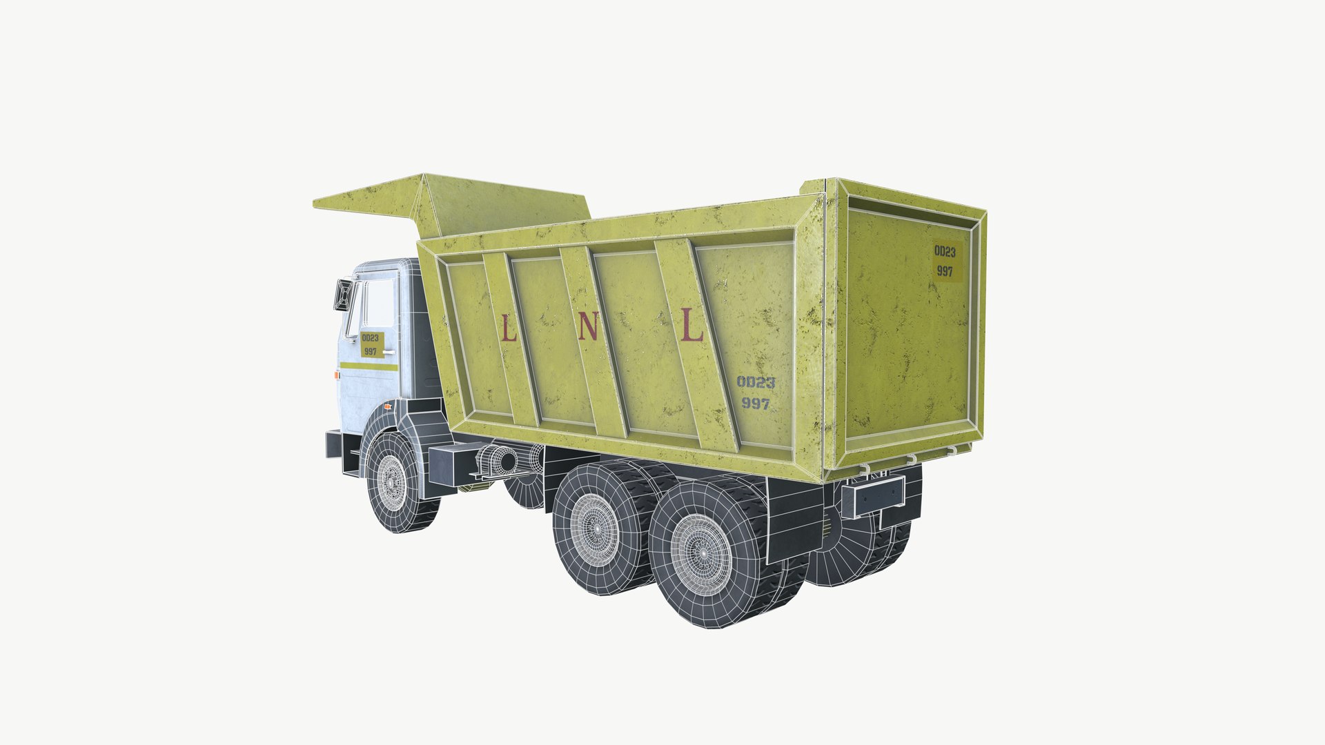 Tipper Lorry 3D - TurboSquid 2270811
