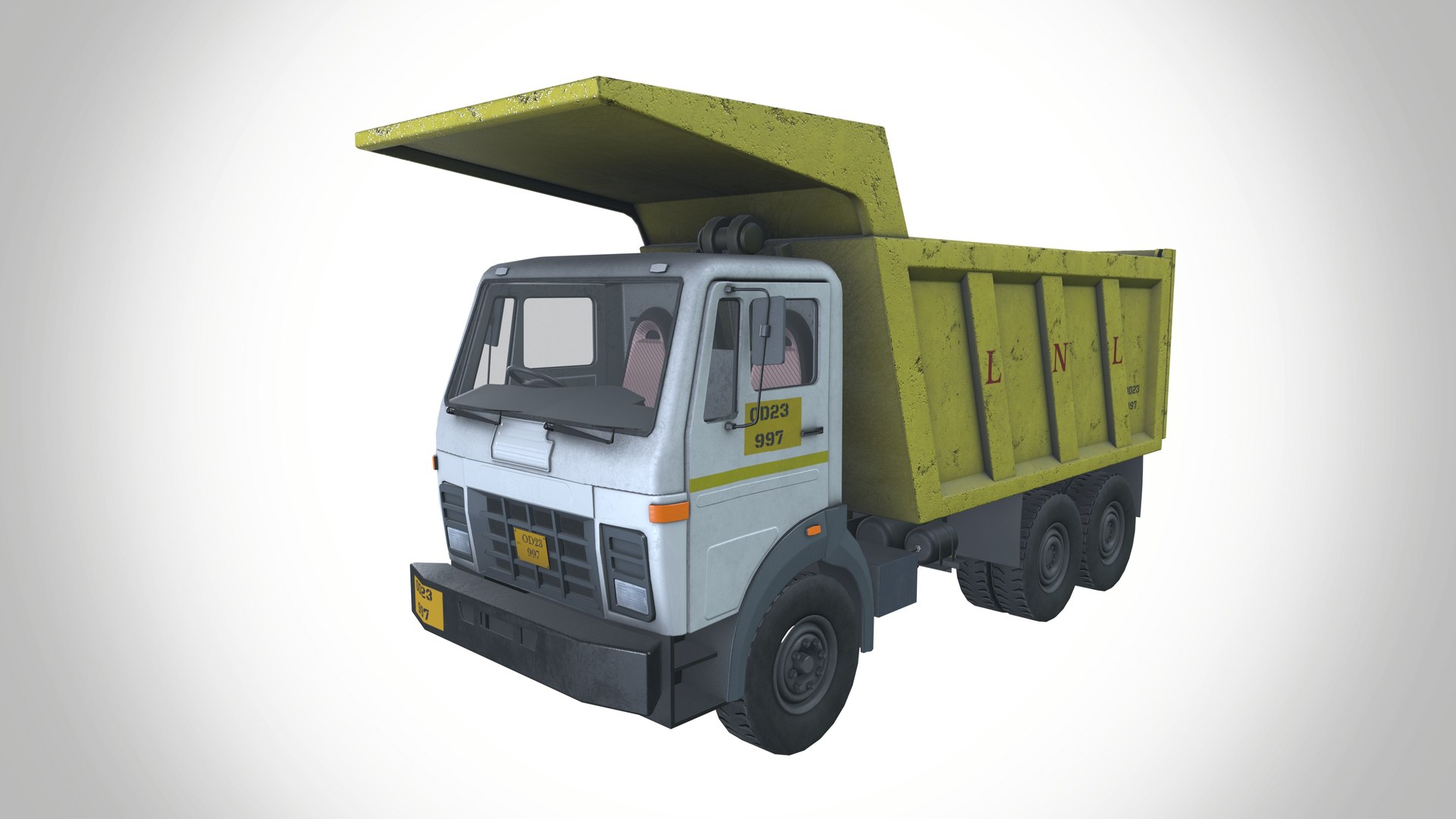 Tipper Lorry 3D - TurboSquid 2270811