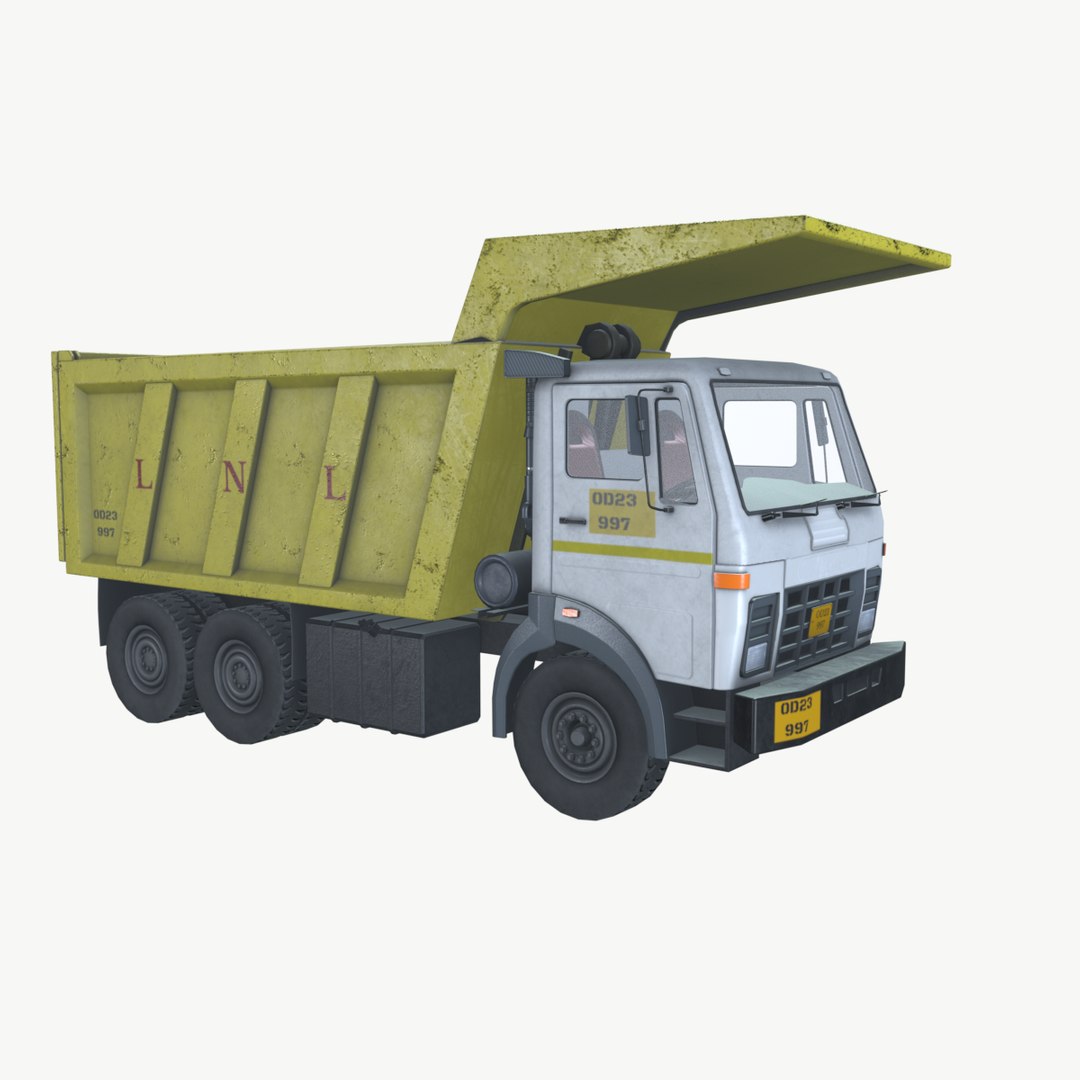 Tipper Lorry 3D - TurboSquid 2270811