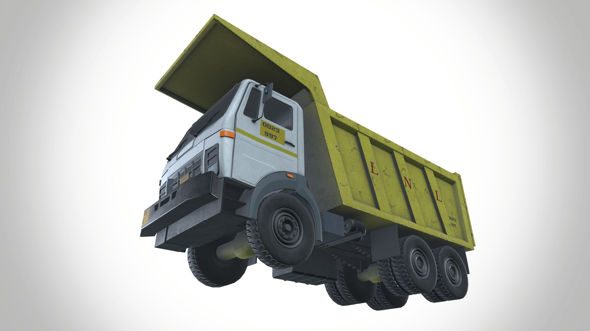 Tipper Lorry 3D - TurboSquid 2270811