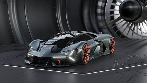 3D модель Lamborghini Terzo Millennio - TurboSquid 1973419