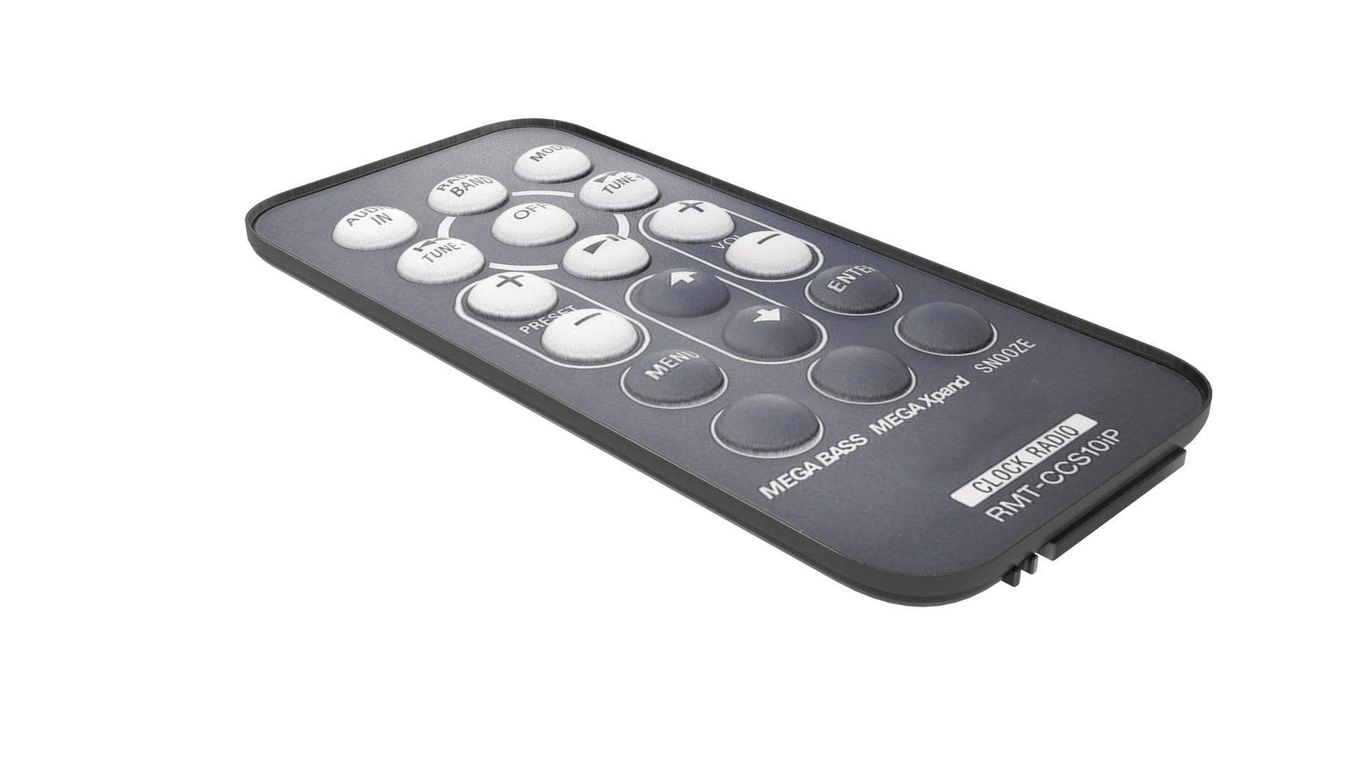 Music Amplifier Remote Control 3D Model - TurboSquid 1892243