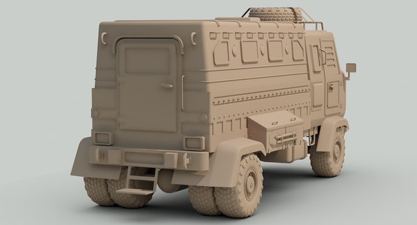 3D post apocalyptic heavy truck - TurboSquid 1166219