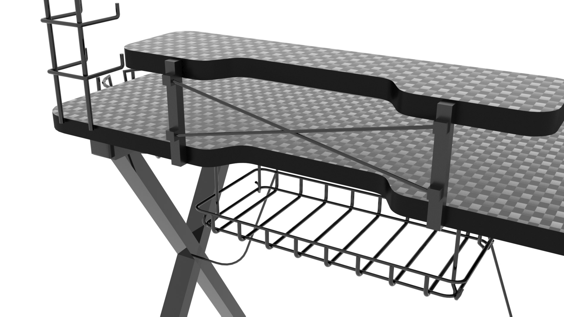 Computer Table Model - TurboSquid 1706028