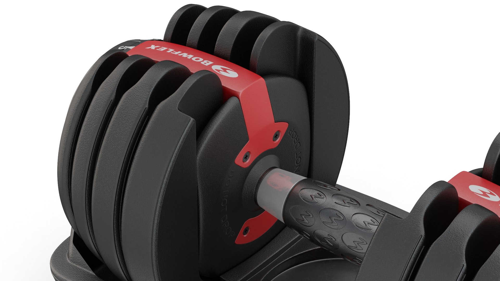 Bowflex dumbbell 3D model - TurboSquid 1704119
