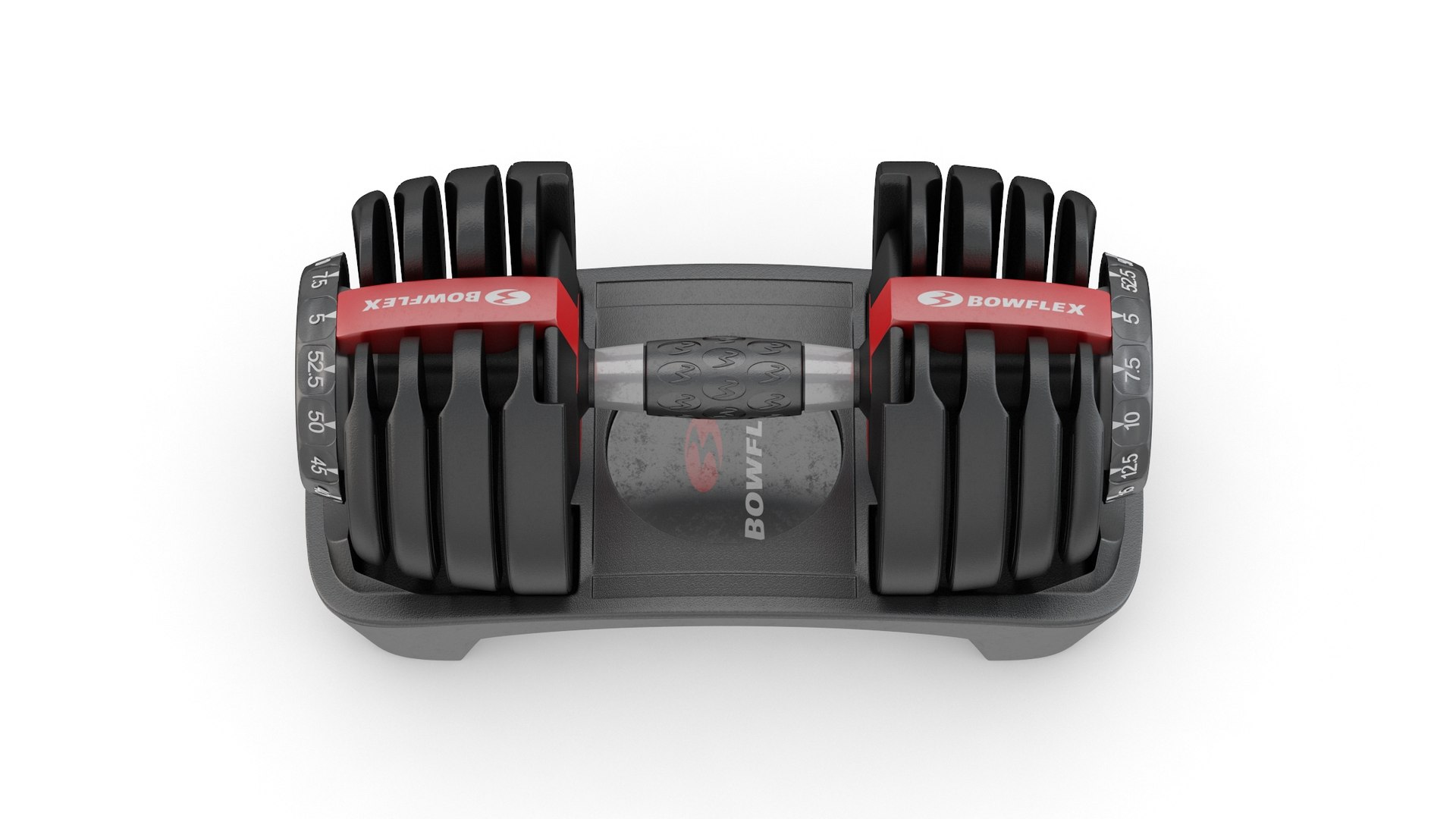 Bowflex dumbbell 3D model - TurboSquid 1704119