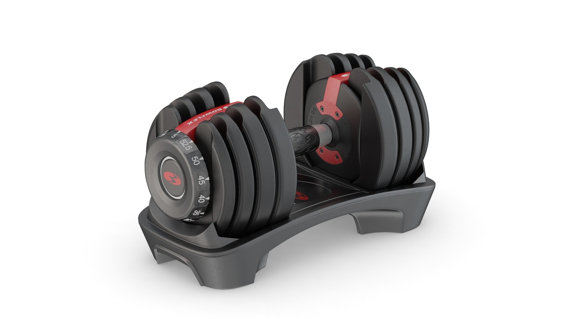 Bowflex dumbbell 3D model - TurboSquid 1704119