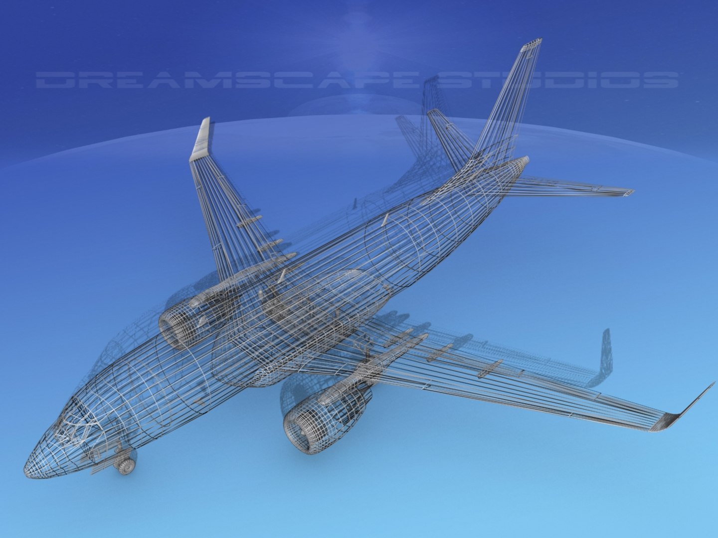 3d Model Boeing 737-700 737 Airlines