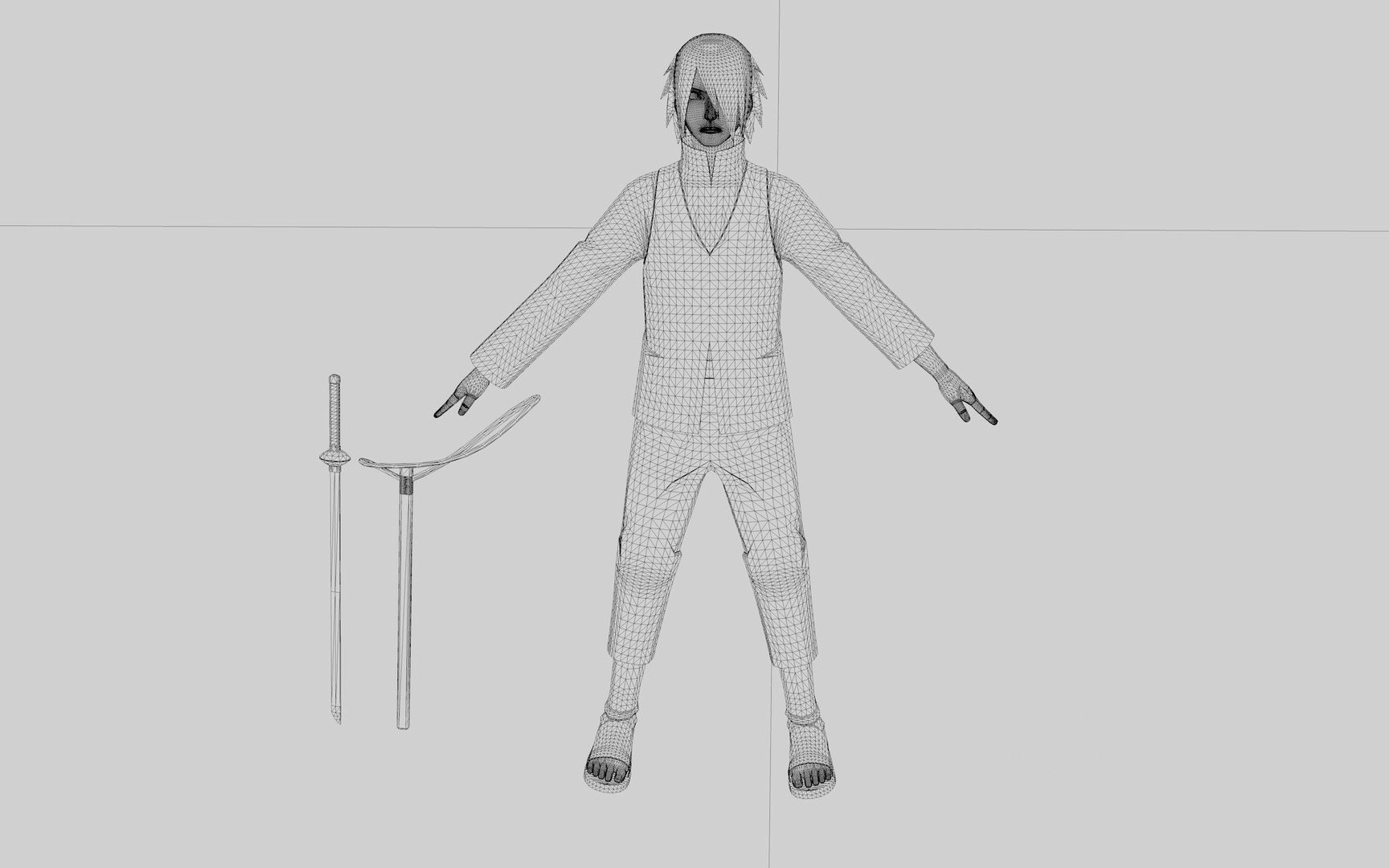 3D Sasuke Naruto Boruto - - TurboSquid 1708418