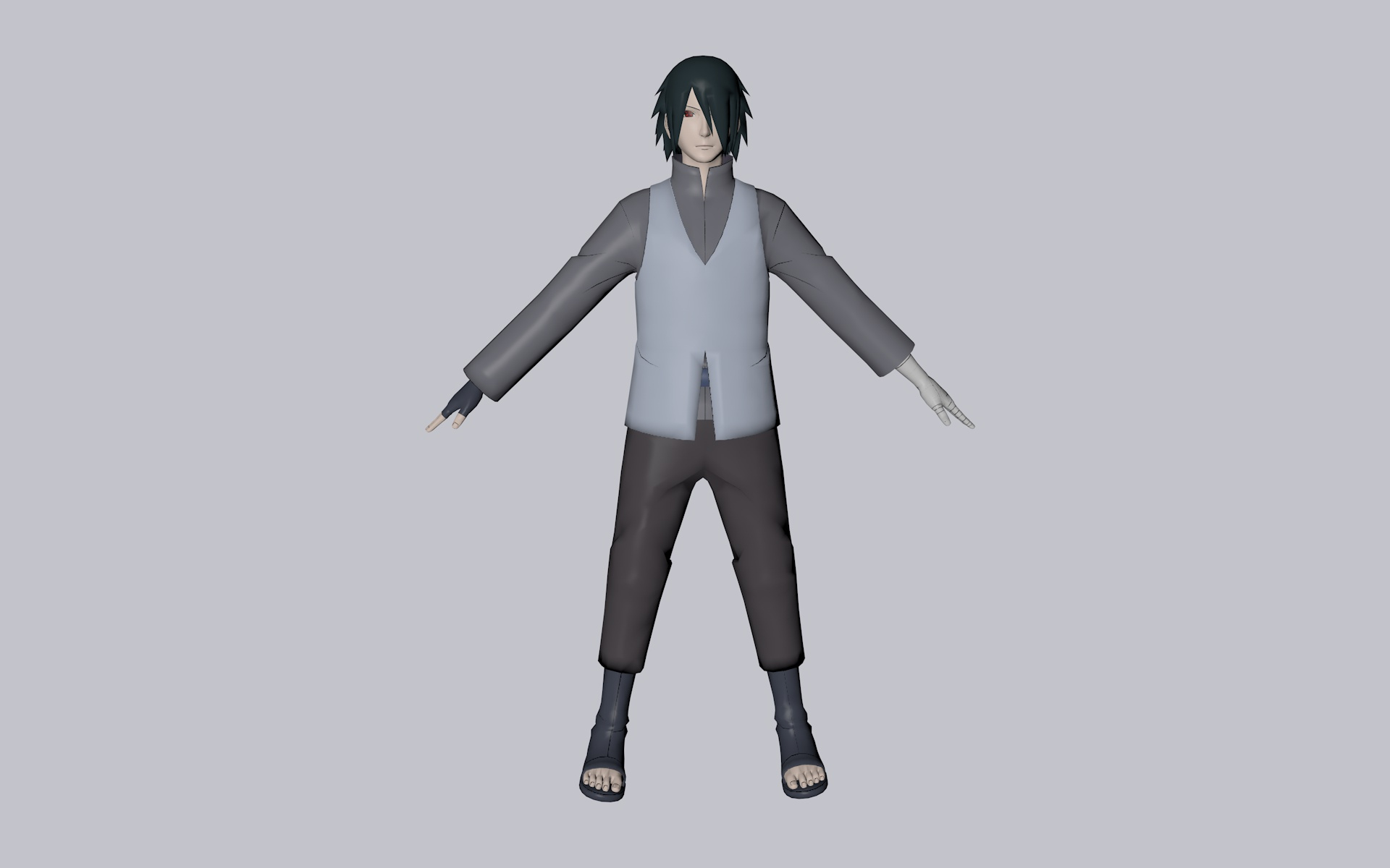3D sasuke naruto boruto - - TurboSquid 1708418