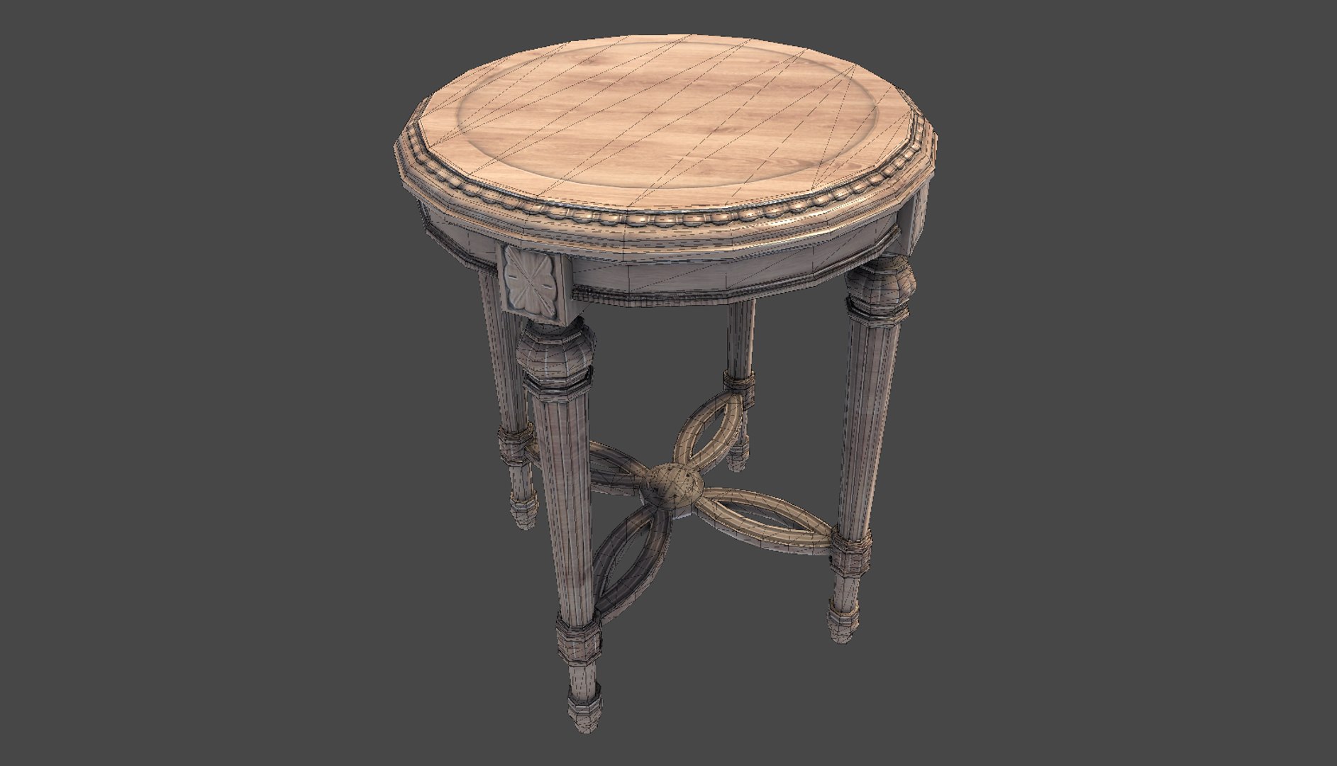 3ds max table