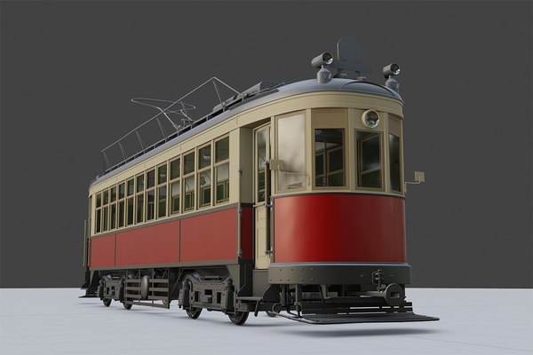 Tram Blender Models for Download | TurboSquid