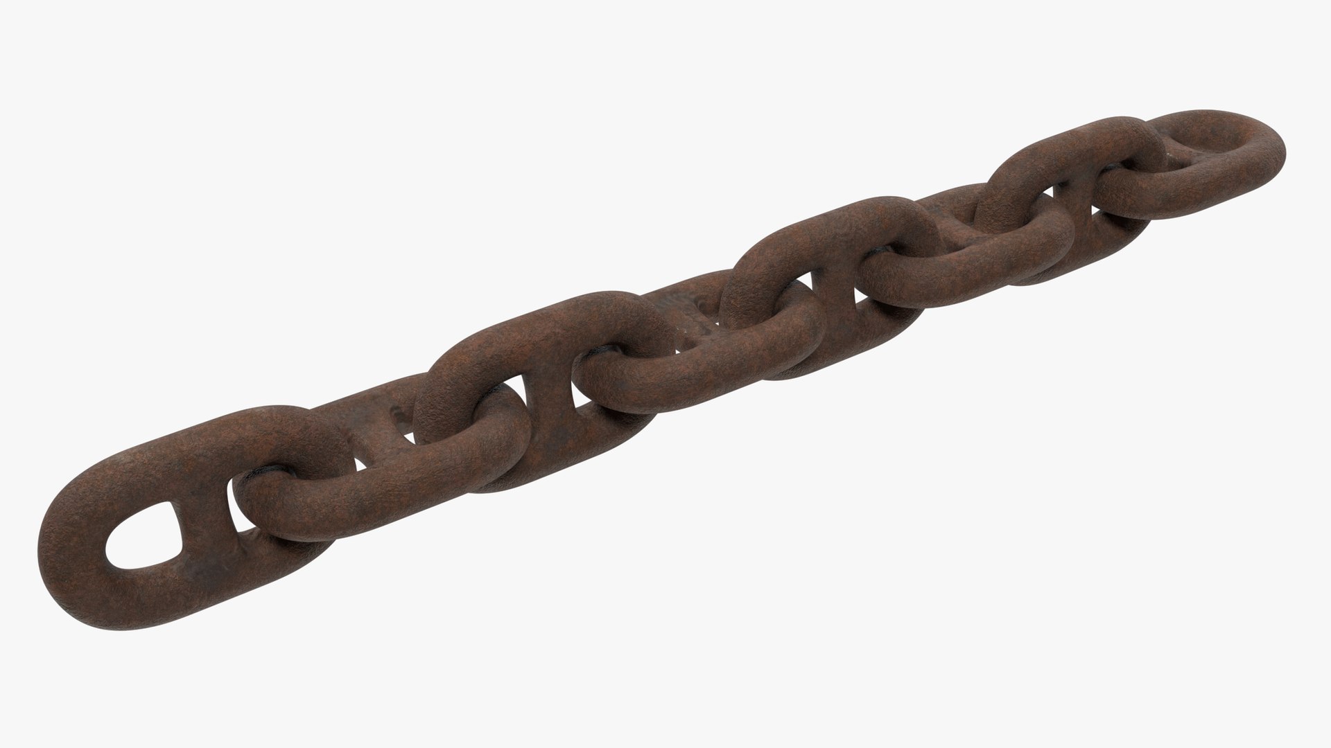 Anchor Chain Segment V4 3D model - TurboSquid 2051872