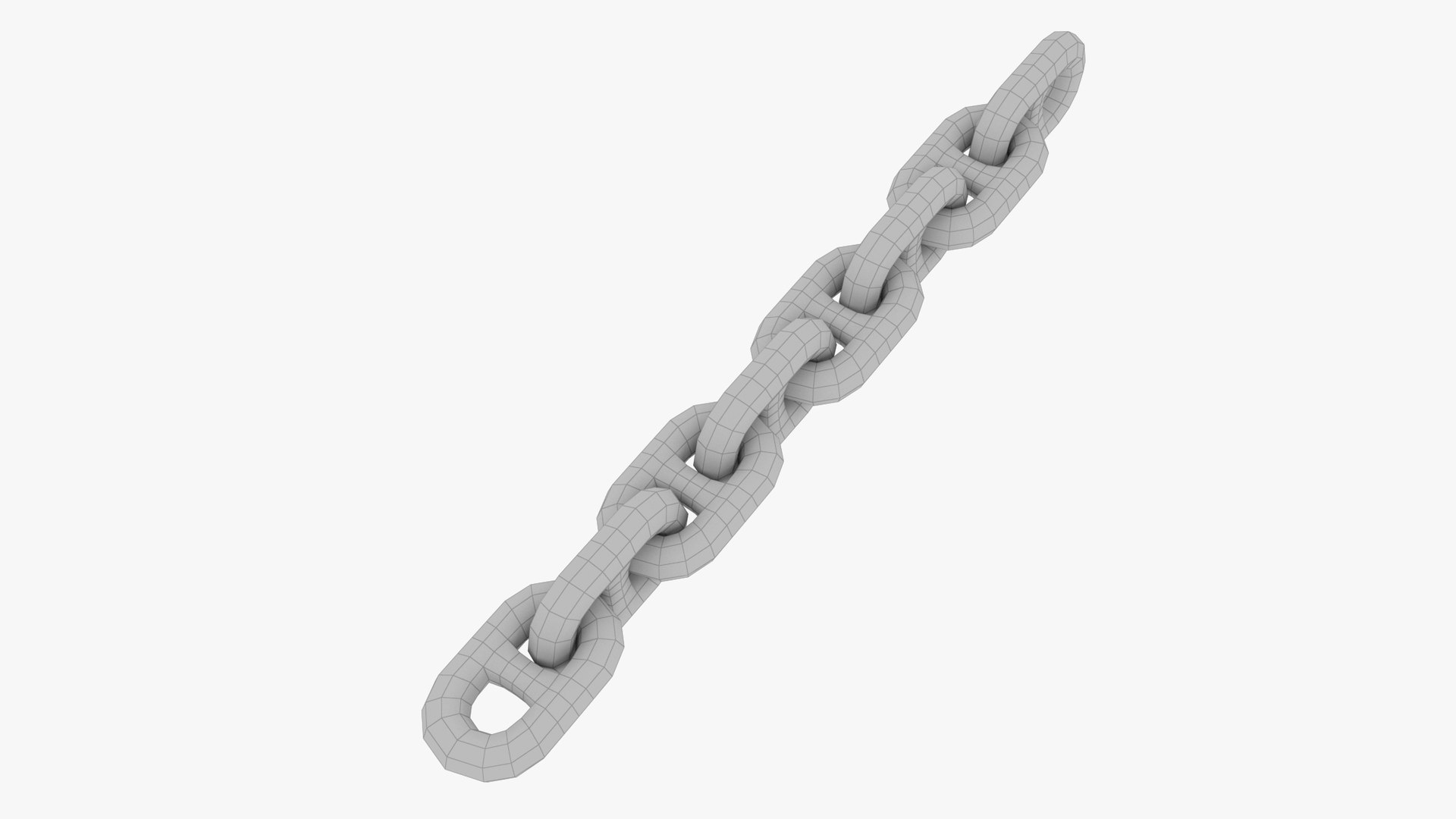 Anchor Chain Segment V4 3D Model - TurboSquid 2051872