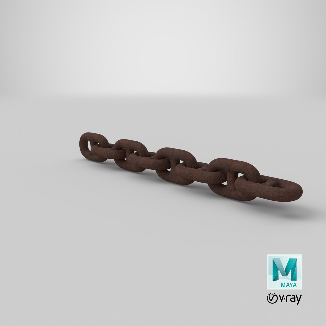 Anchor Chain Segment V4 3D Model - TurboSquid 2051872