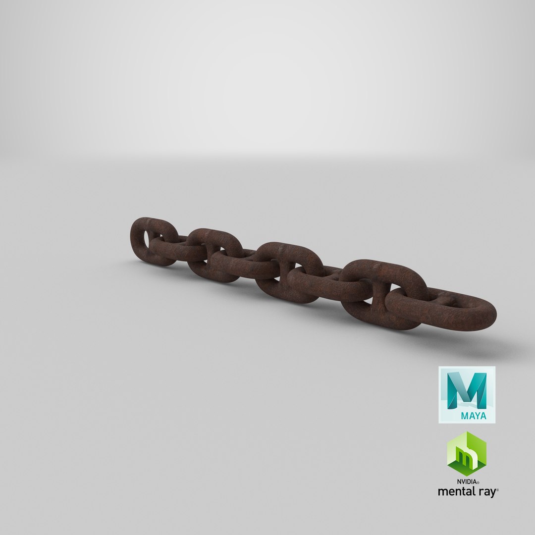Anchor Chain Segment V4 3D Model - TurboSquid 2051872