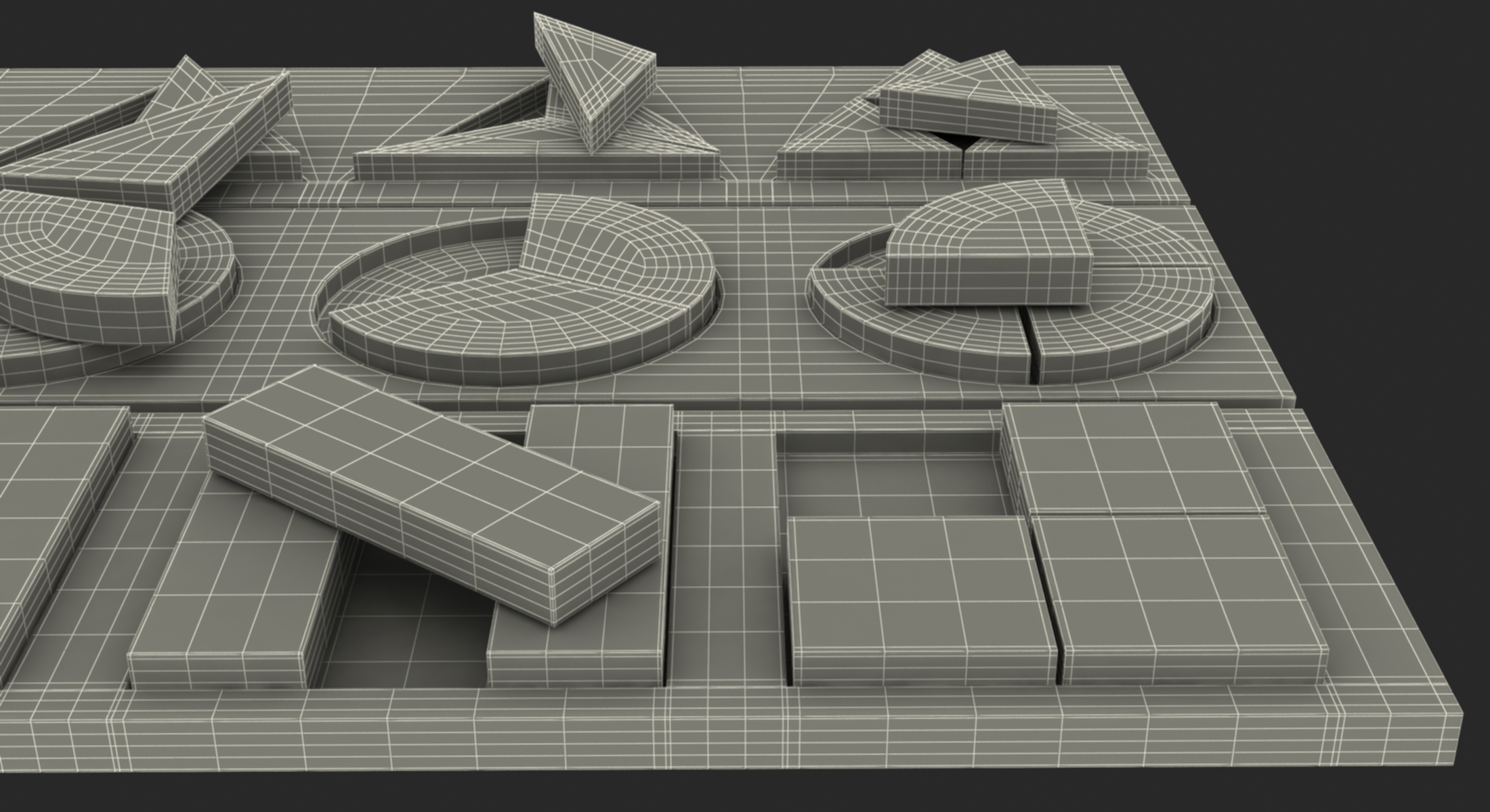 3D baby learning blocks 2 - TurboSquid 1514346