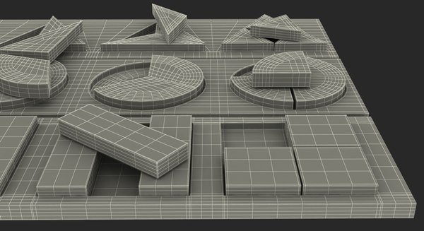 3D baby learning blocks 2 - TurboSquid 1514346