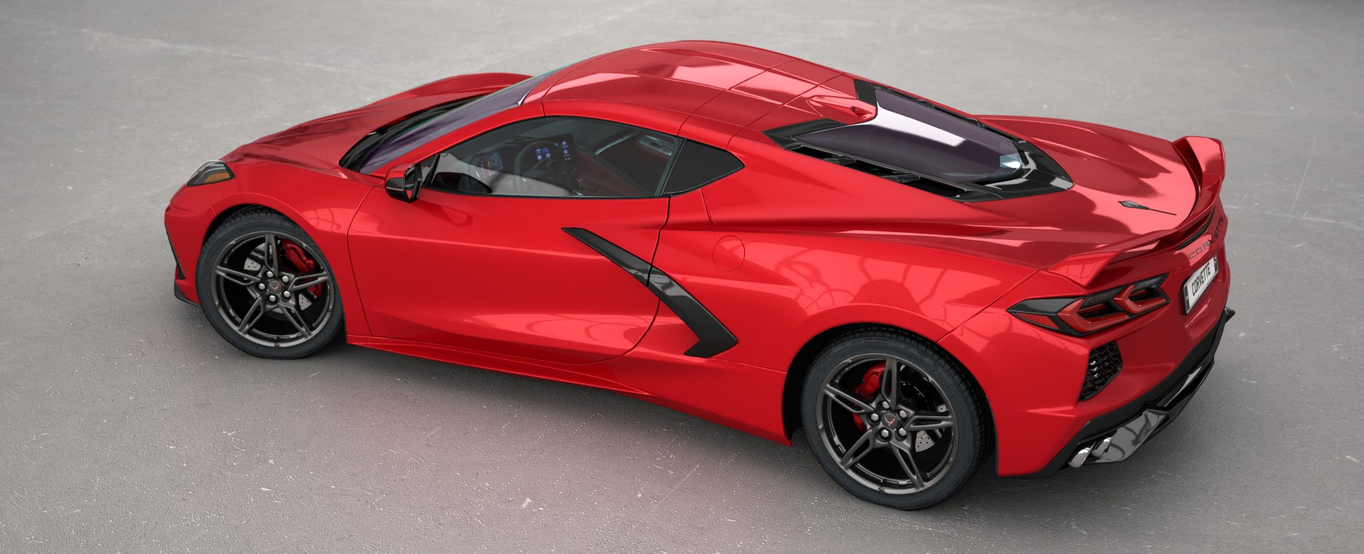 Chevrolet corvette c8 stingray model - TurboSquid 1494077