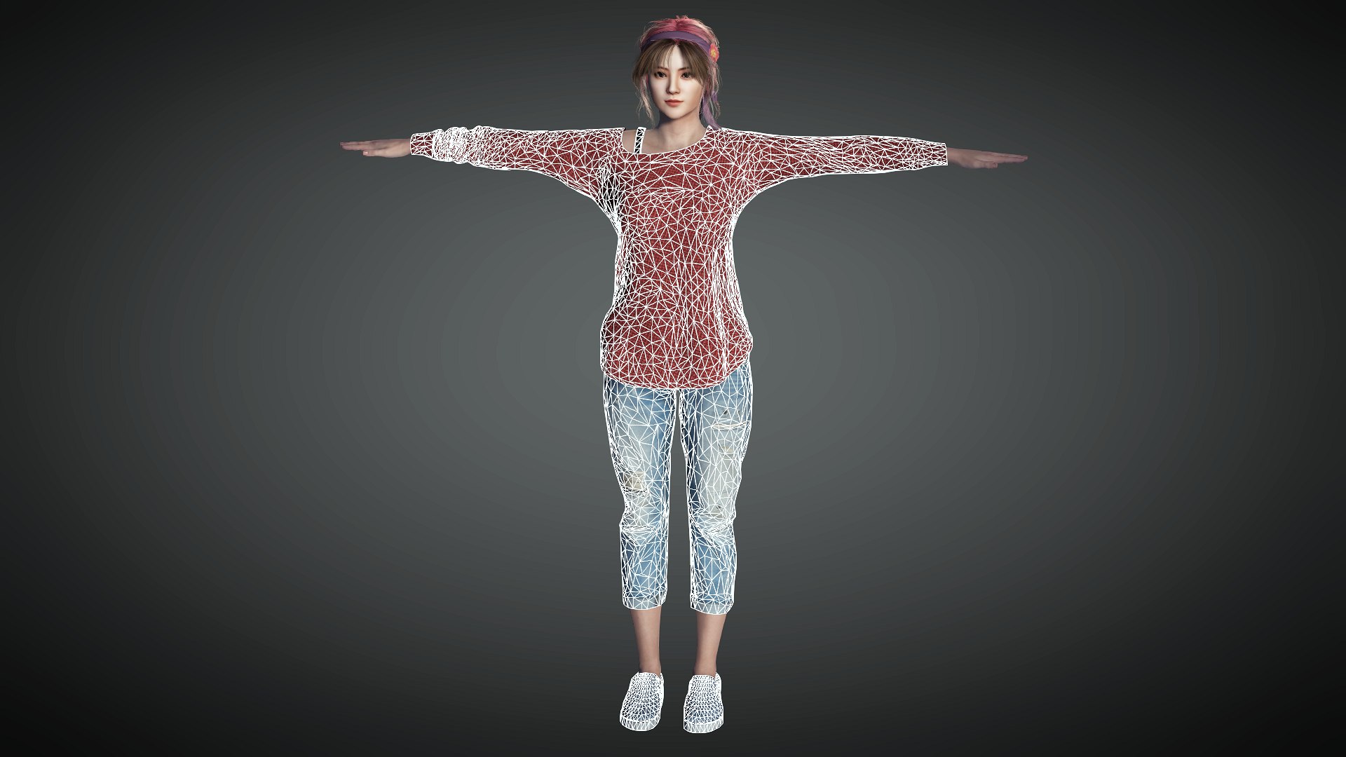 3D AAA Realistic Female Character 20 - TurboSquid 1858945