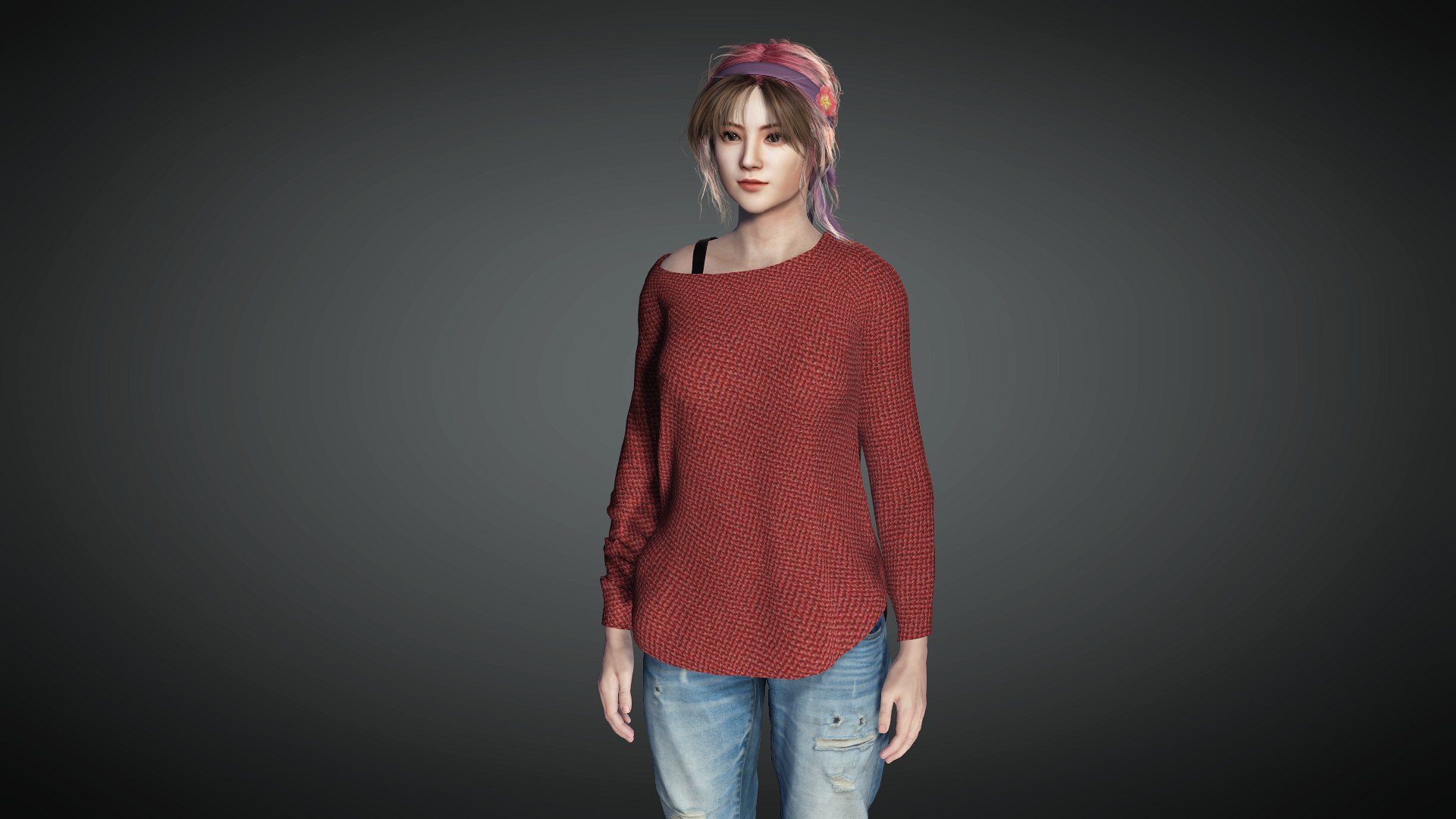 3D AAA Realistic Female Character 20 - TurboSquid 1858945