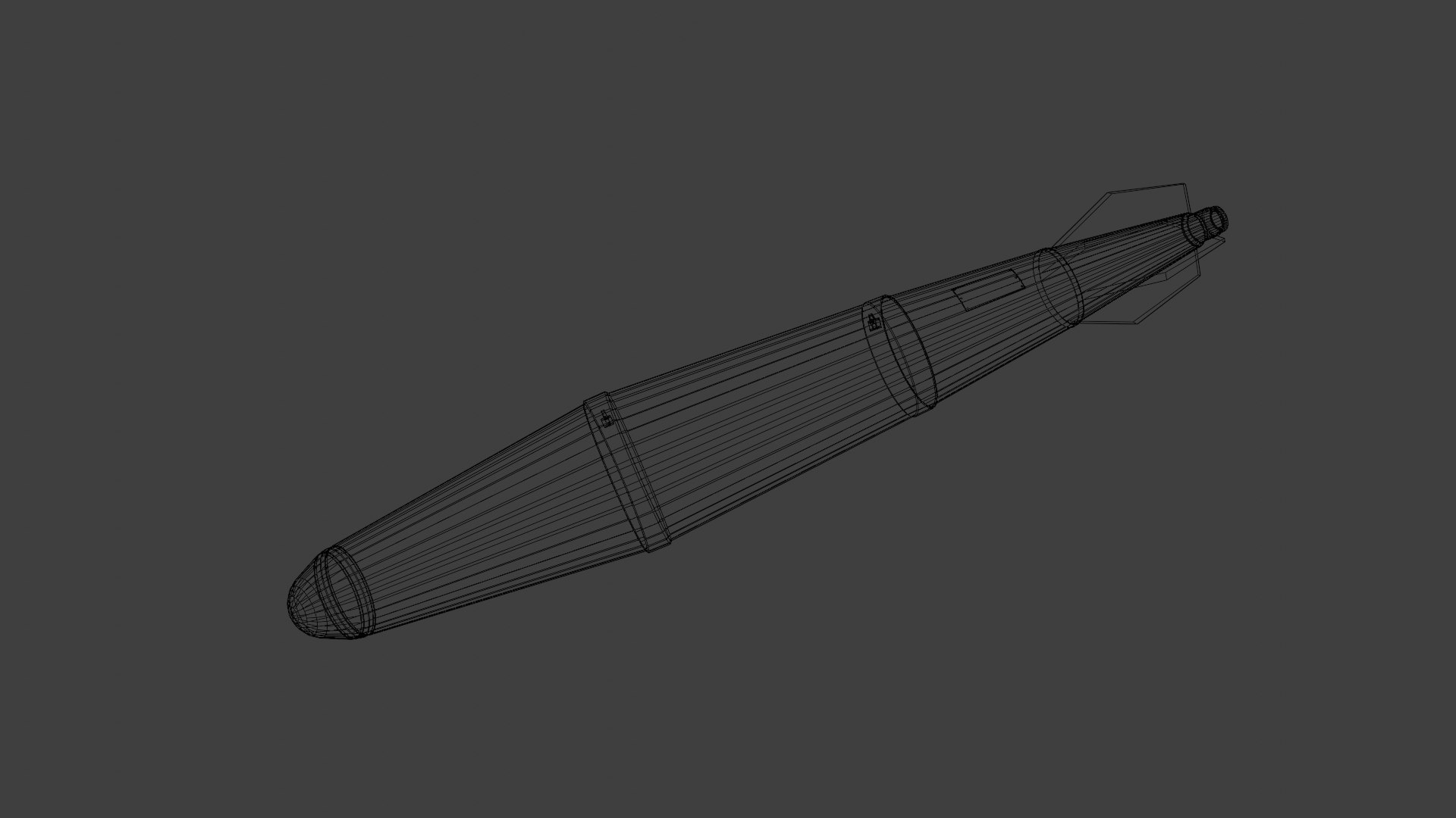 Aircraft Bomb 3D Model - TurboSquid 1659109