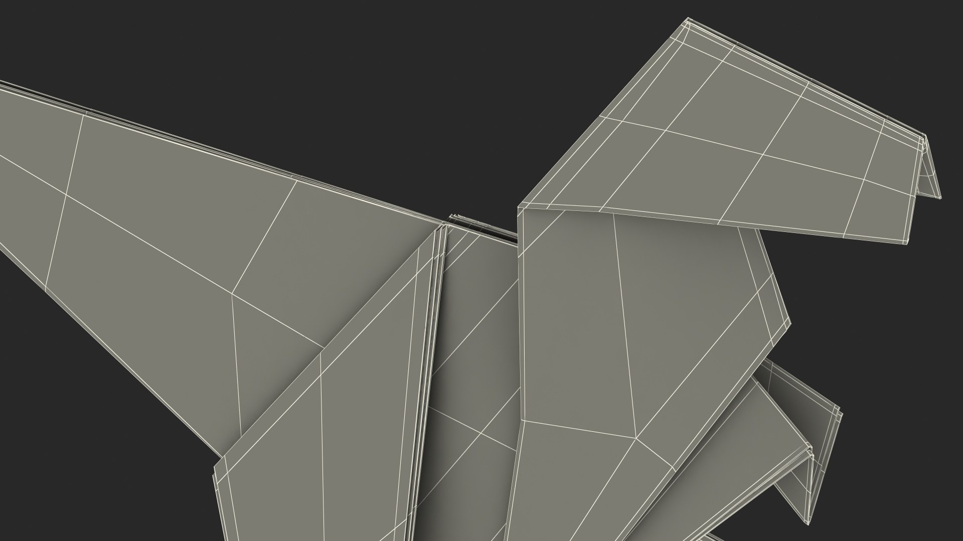 Paper Dinosaur Origami 3D Model - TurboSquid 2003841