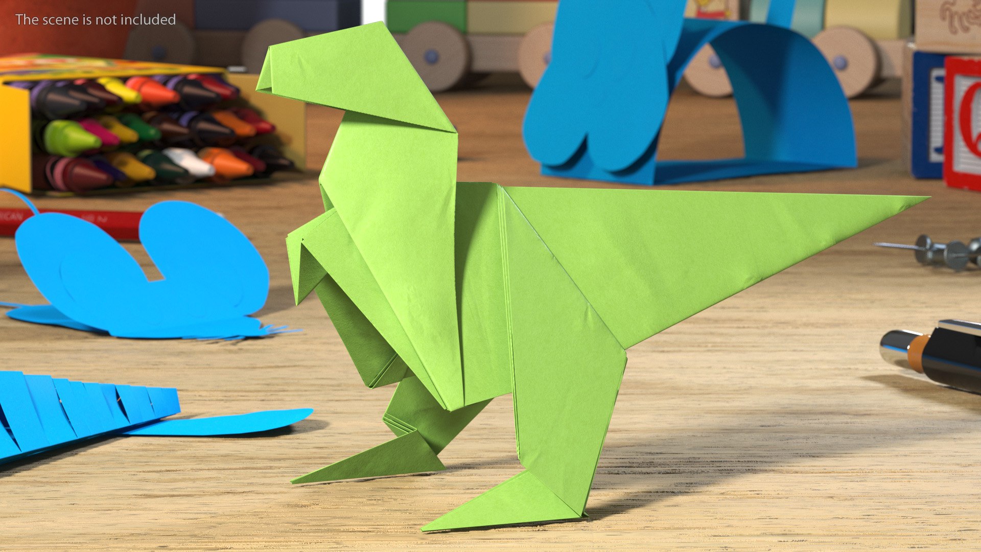 Paper Dinosaur Origami 3D Model - TurboSquid 2003841