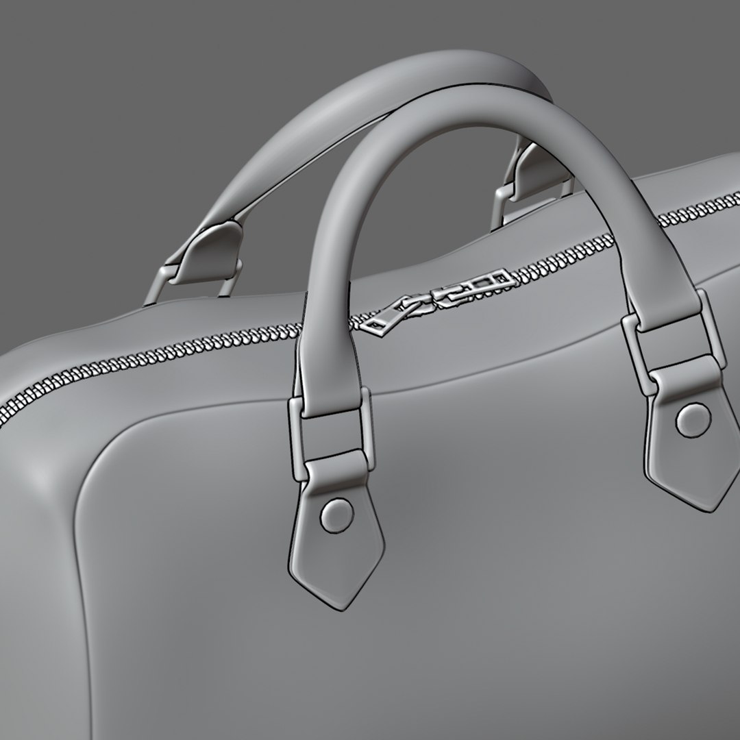 Simple travel bag 3D - TurboSquid 2078644