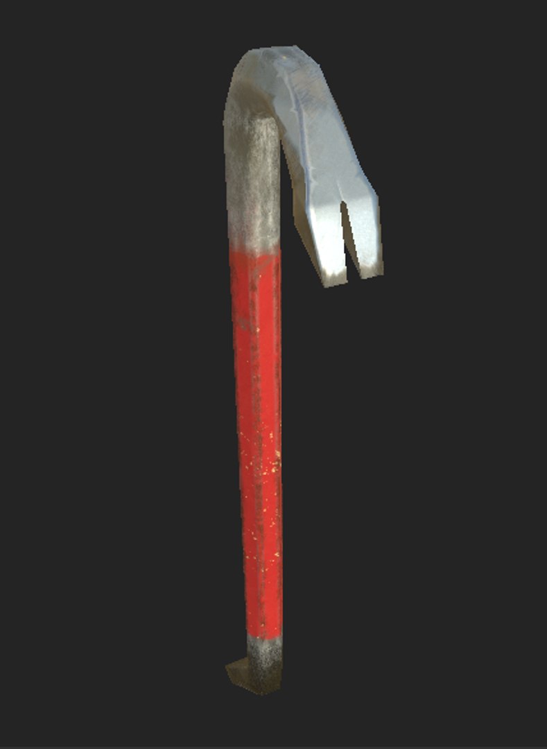 3d Model Crowbar