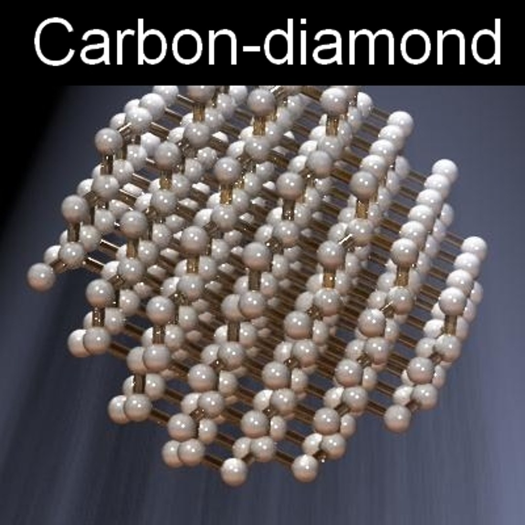 molecule diamond 3d max