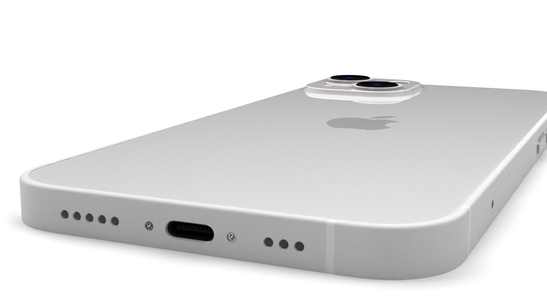 Apple IPhone 14 Starlight 3D Model - TurboSquid 1958557