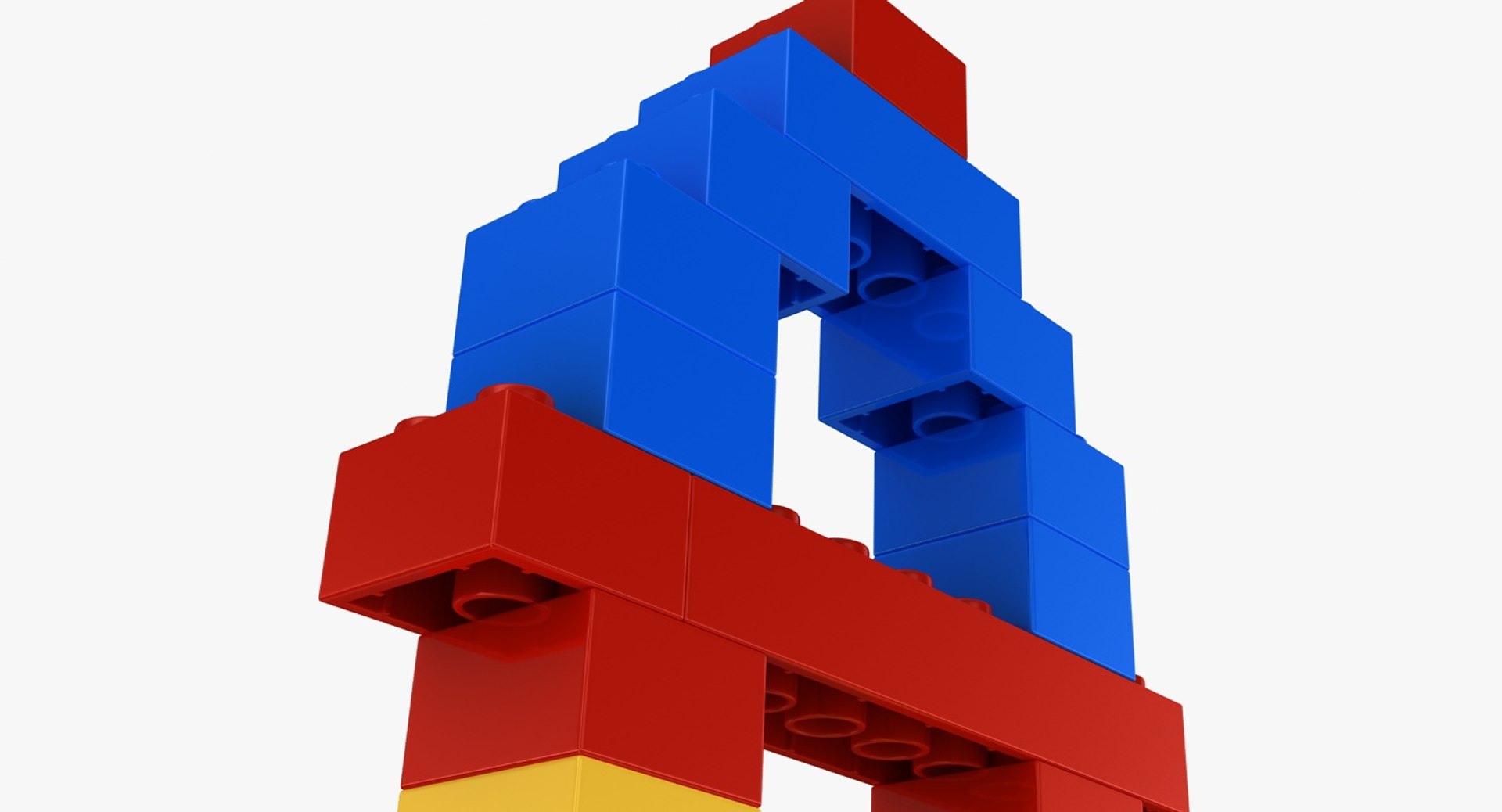 3d Max Realistic Lego Bricks Shape