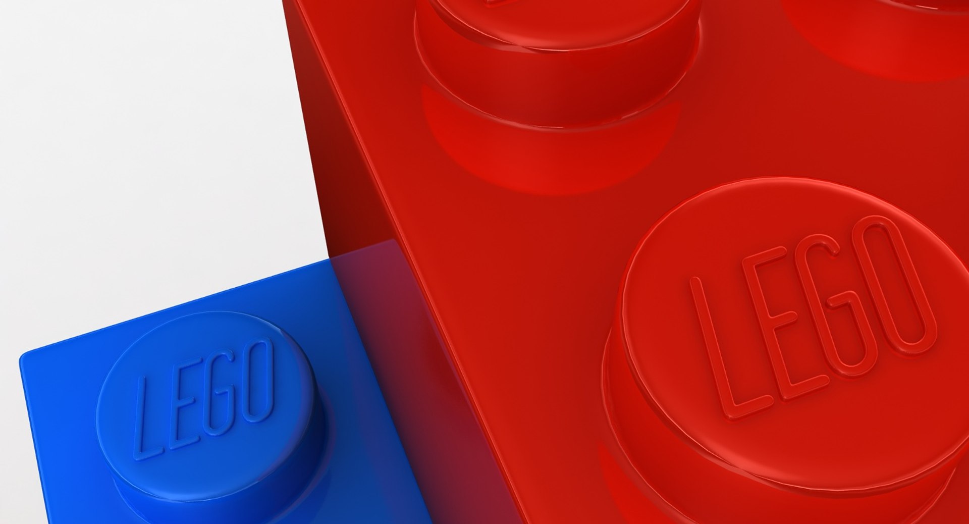 3d Max Realistic Lego Bricks Shape