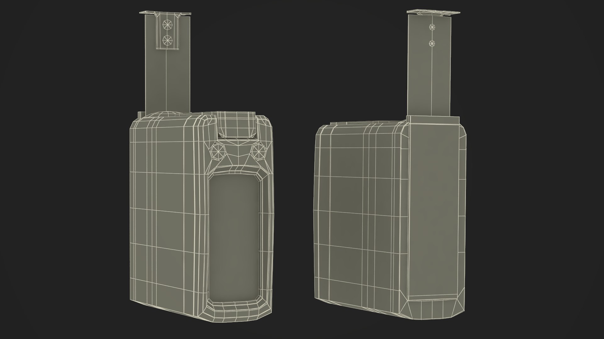 3D Digital Distance Meter - TurboSquid 2302476