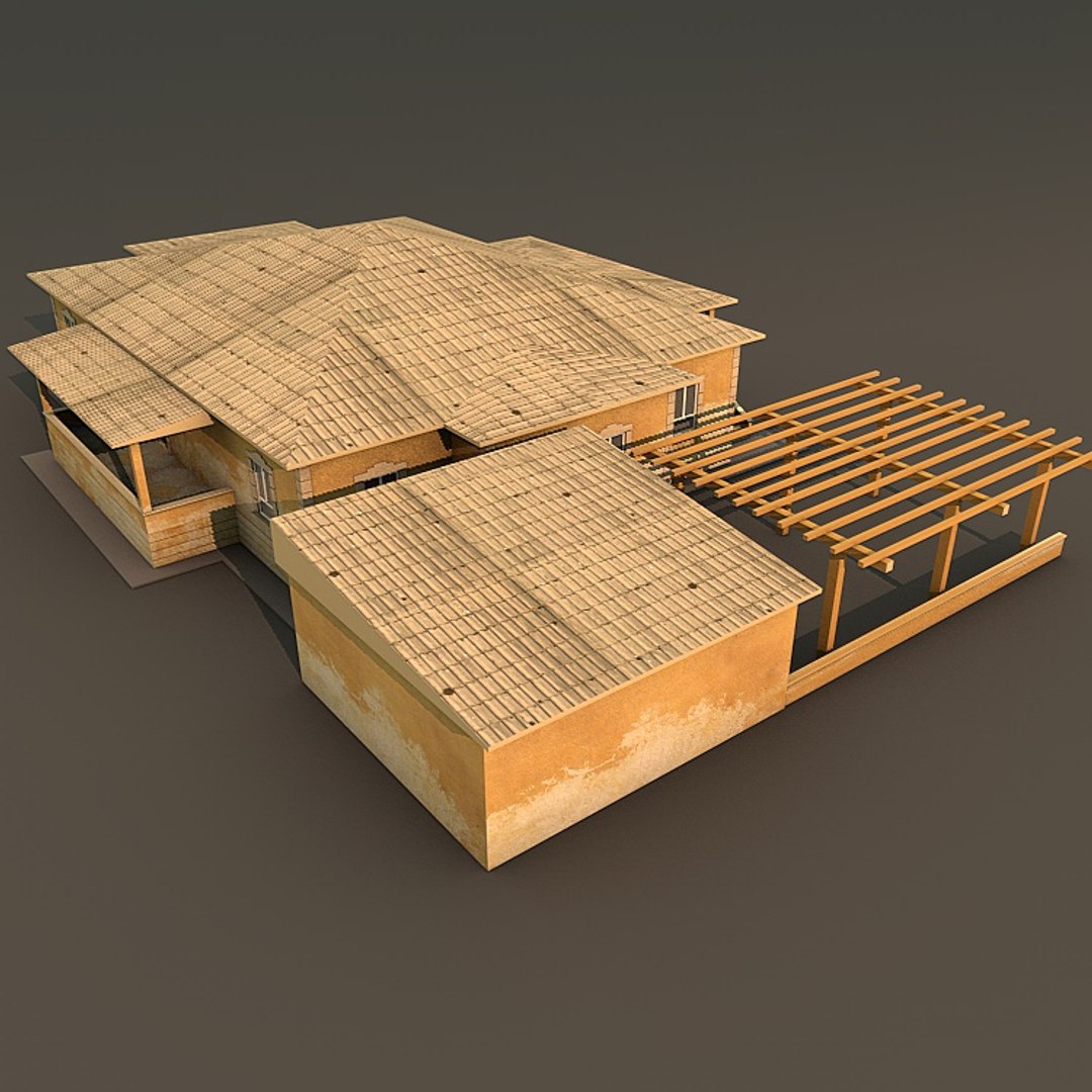 House Interior Building 3ds